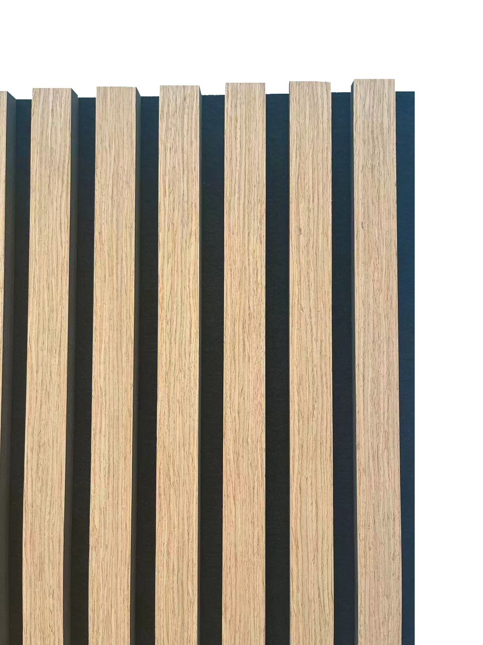 DELUX Akustični leseni paneli 270x60 cm - Hrast – DecorVibe.si
